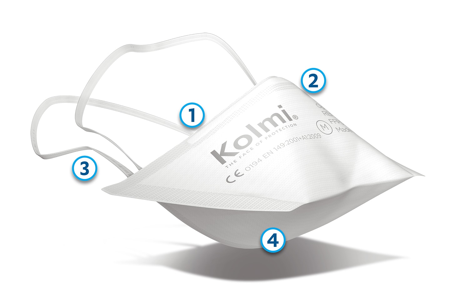 Kolmi FFP2 mask | DOE Việt Nam