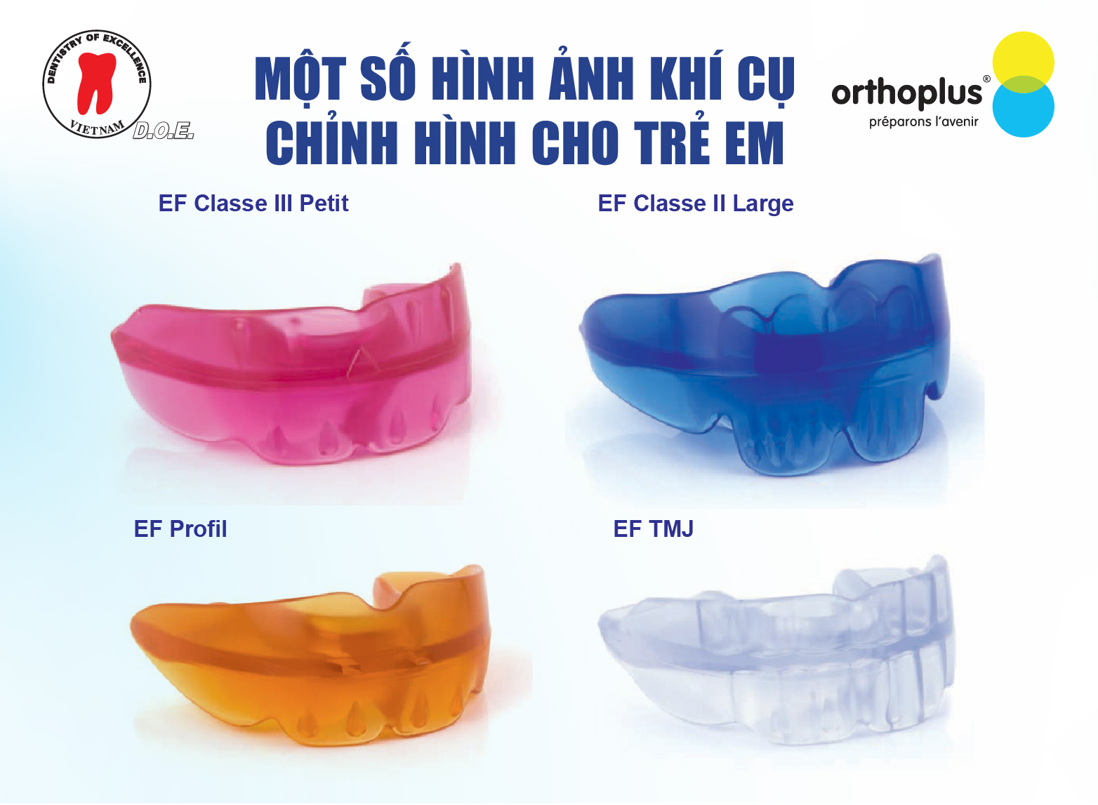 Khí cụ chức năng dành cho trẻ em và phương pháp điều trị hiệu quả - DOE Vietnam - Chuyên cung ...